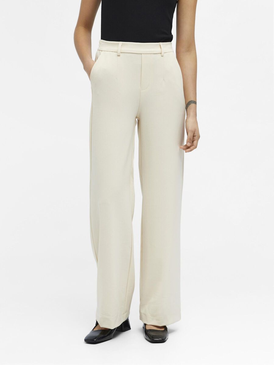 Lisa Pants Wide - Sandshell – Harper