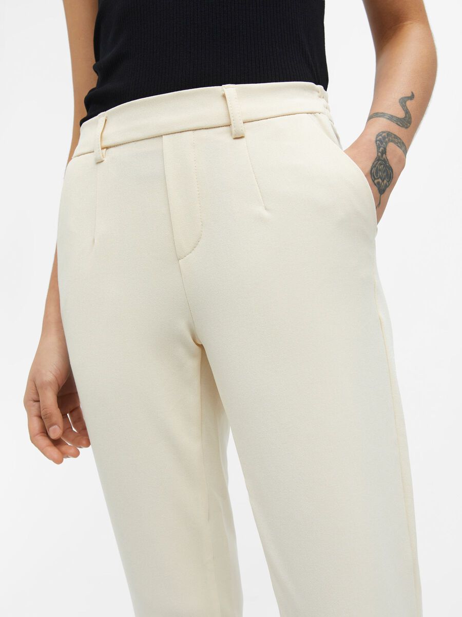 Lisa Pants Slim - Sandshell – Harper